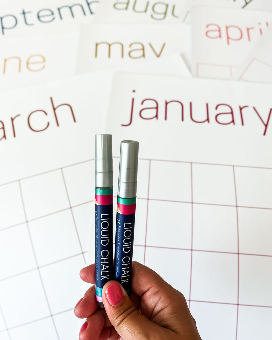 Kaleidoscope Living Large Wall Calendar Instructions & Tips ...