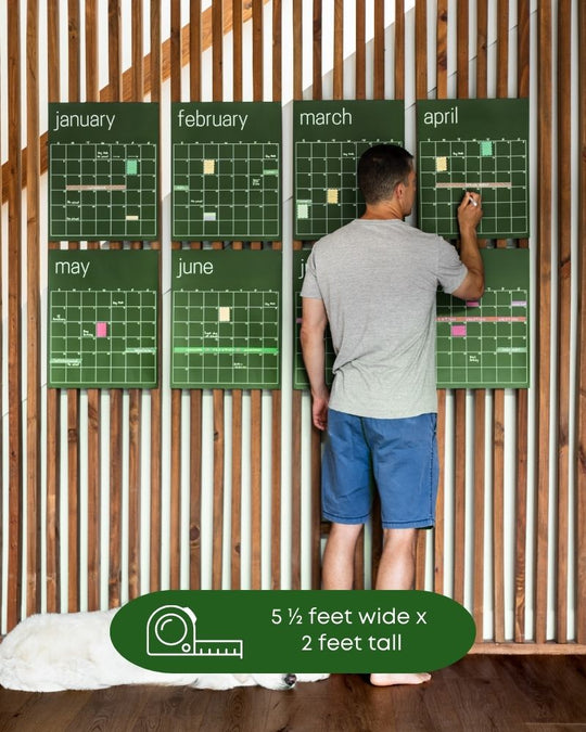 Large Reusable Calendar Tips & Instructions – Kaleidoscope Living Shop